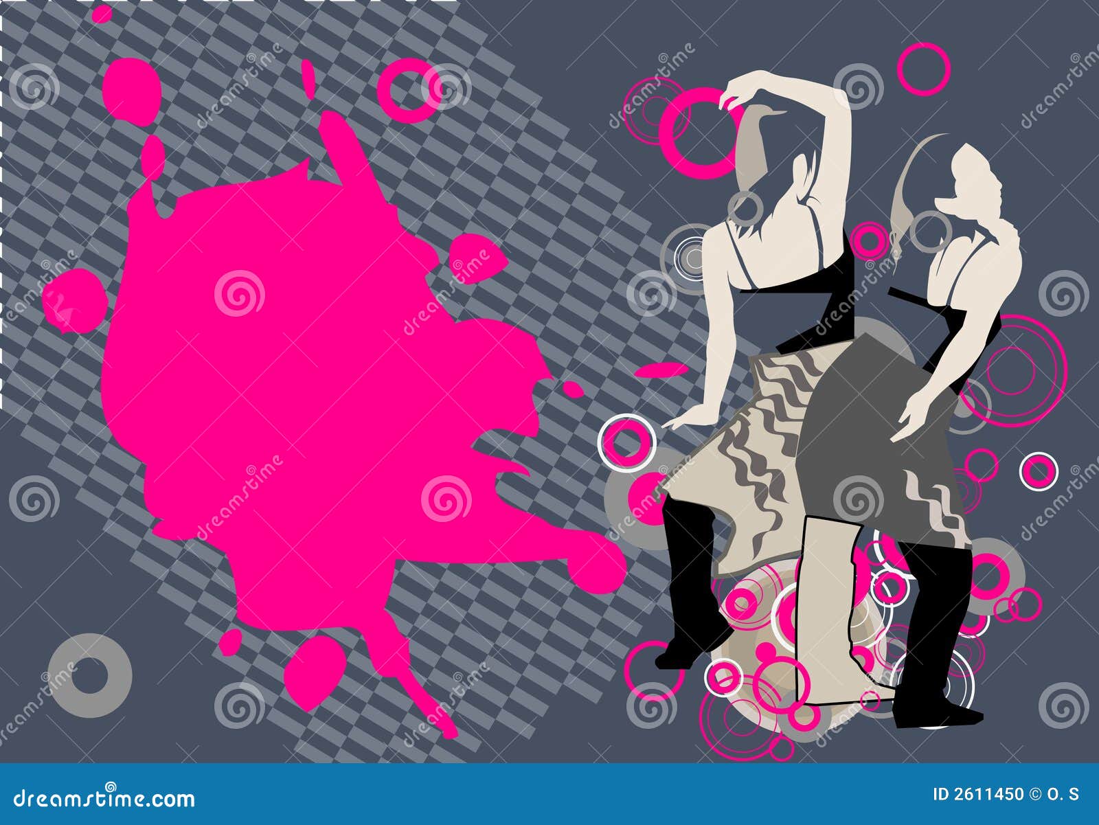 Feeling good - magenta stock vector. Illustration of decorative - 2611450