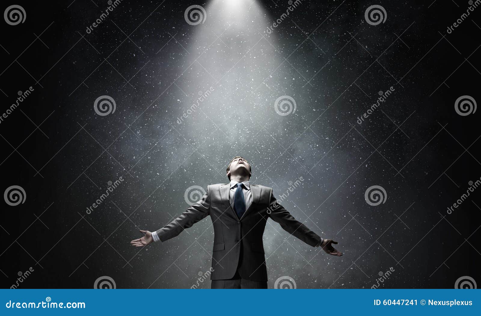 Feeling his power stock image. Image of leader, future - 60447241