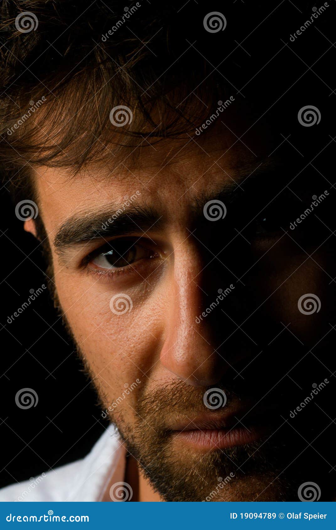 Feeling lost stock image. Image of concern, anxious, hispanic - 19094789