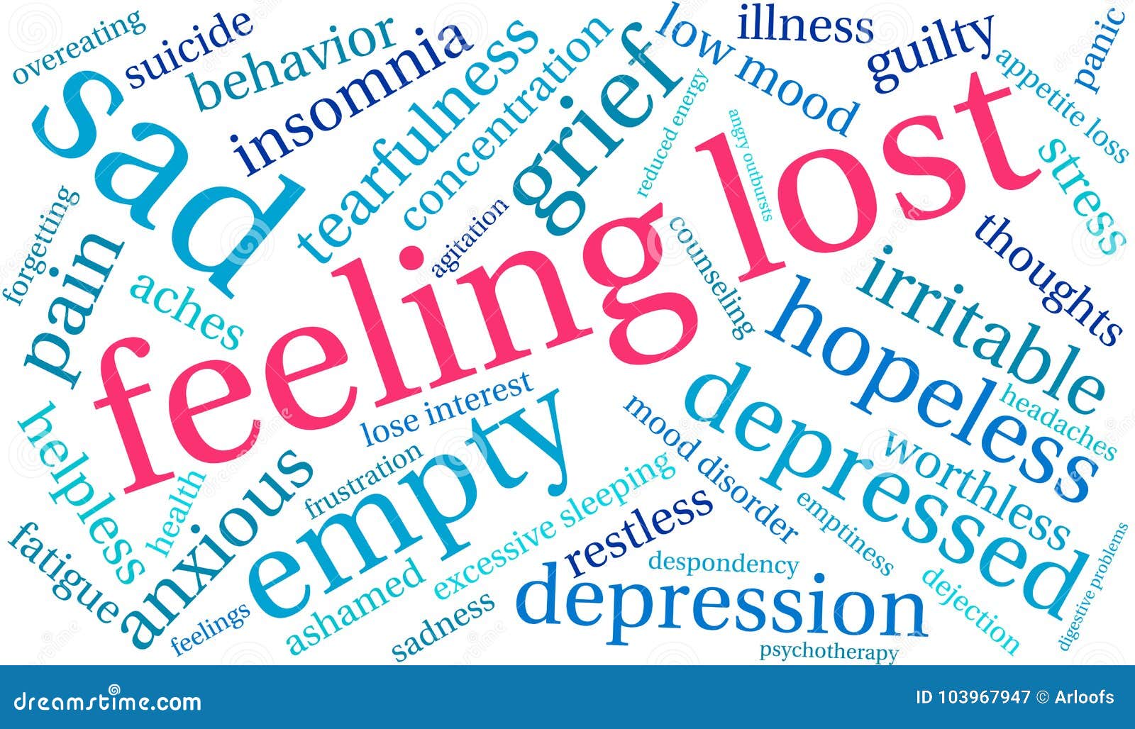 Feeling Lost And Frustrated Hand Drawn Vector Illustration In Cartoon ...