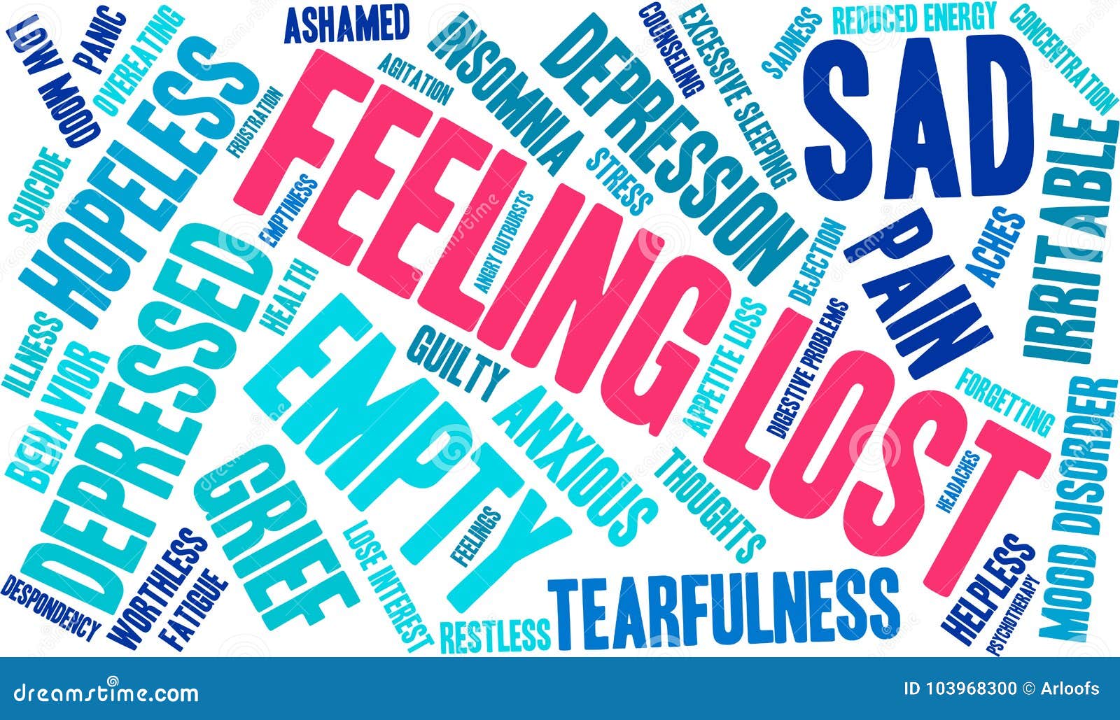 Feeling Lost And Frustrated Hand Drawn Vector Illustration In Cartoon ...