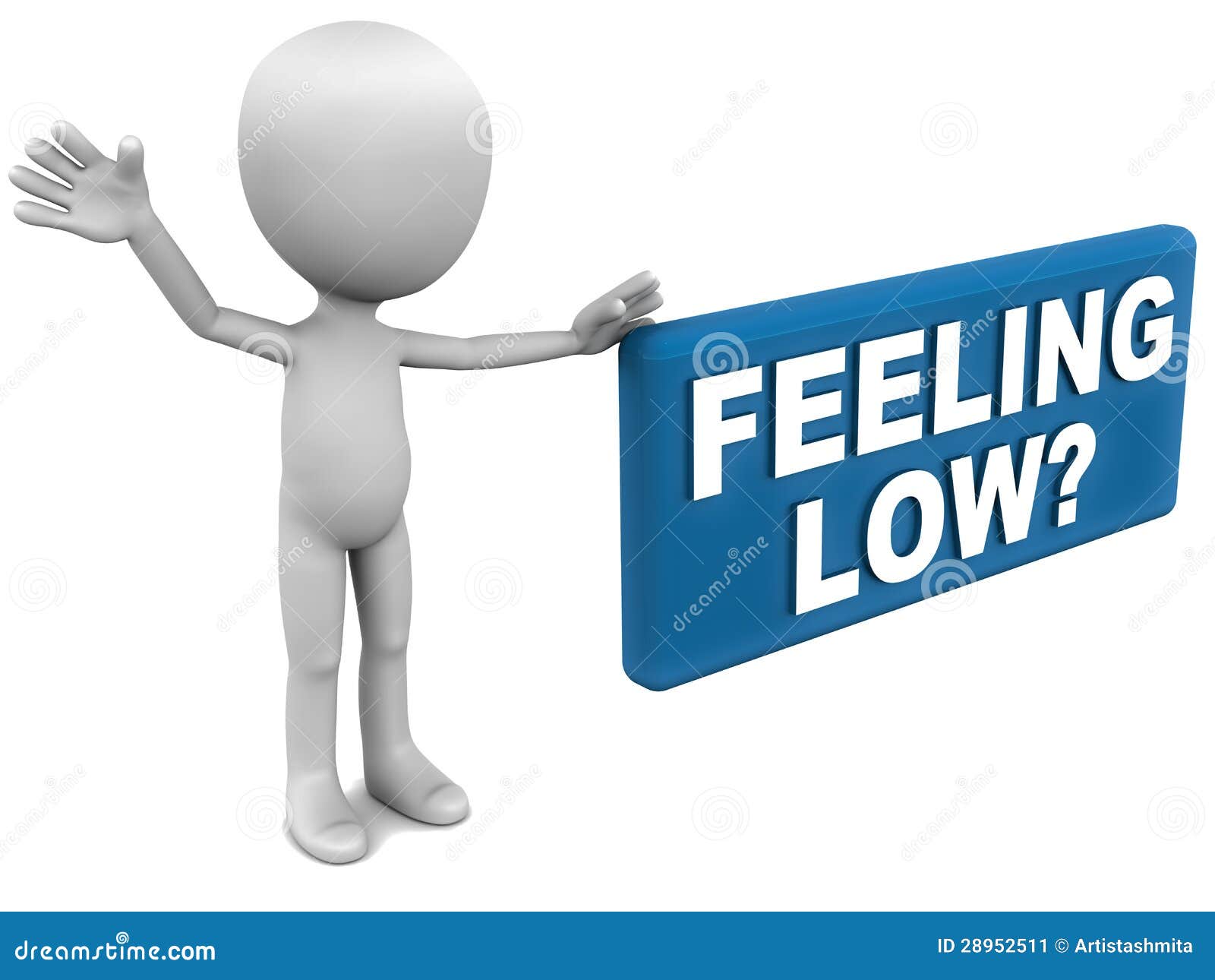 Feeling low stock illustration. Illustration of seek - 28952511