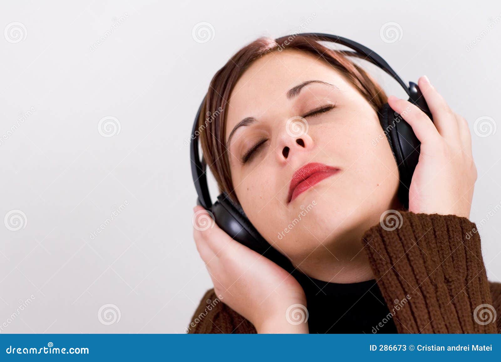 Feeling the music stock image. Image of beautiful, sound - 286673