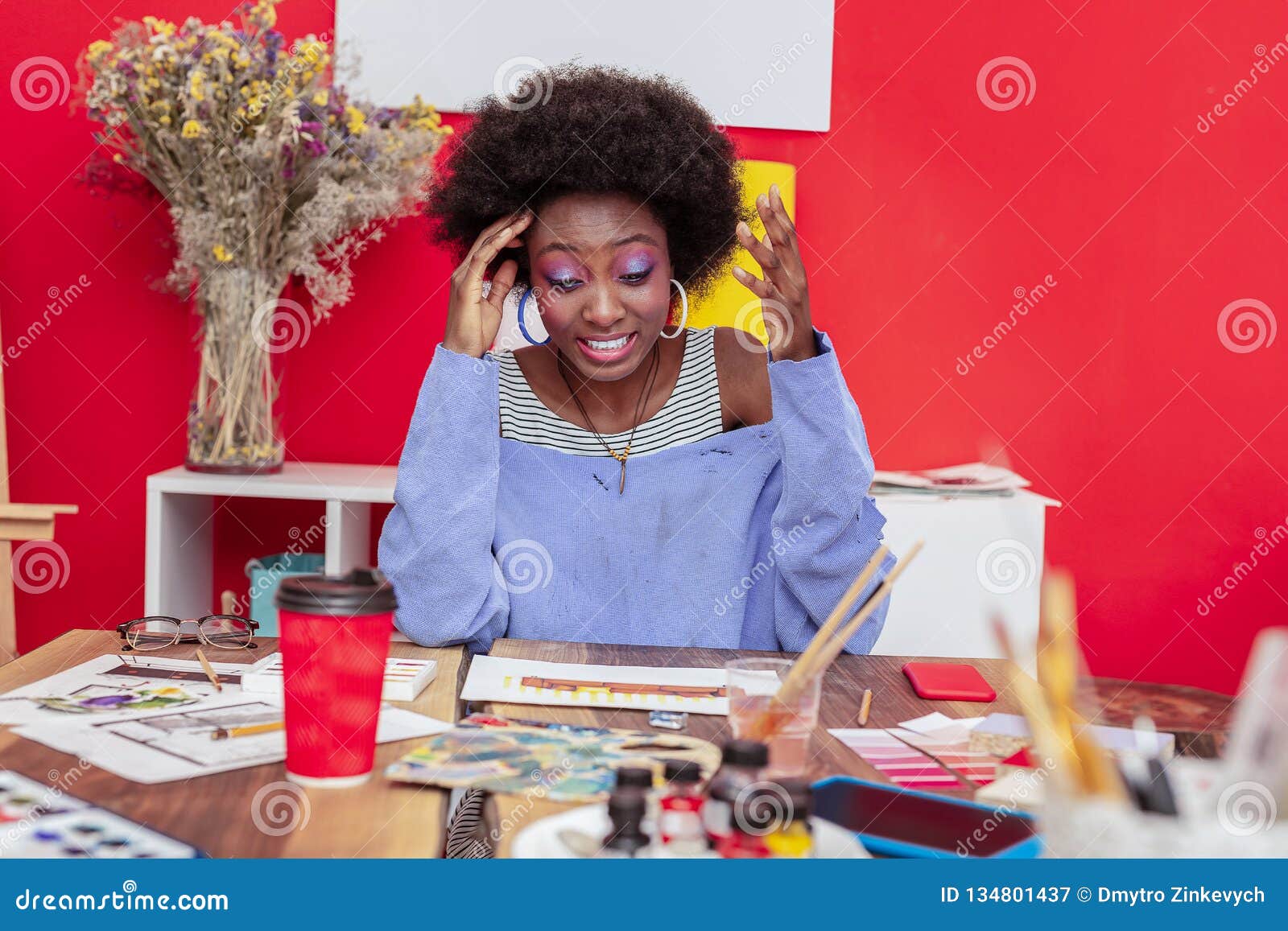 Interior Designer Feeling Overemotional while Having Complicated ...