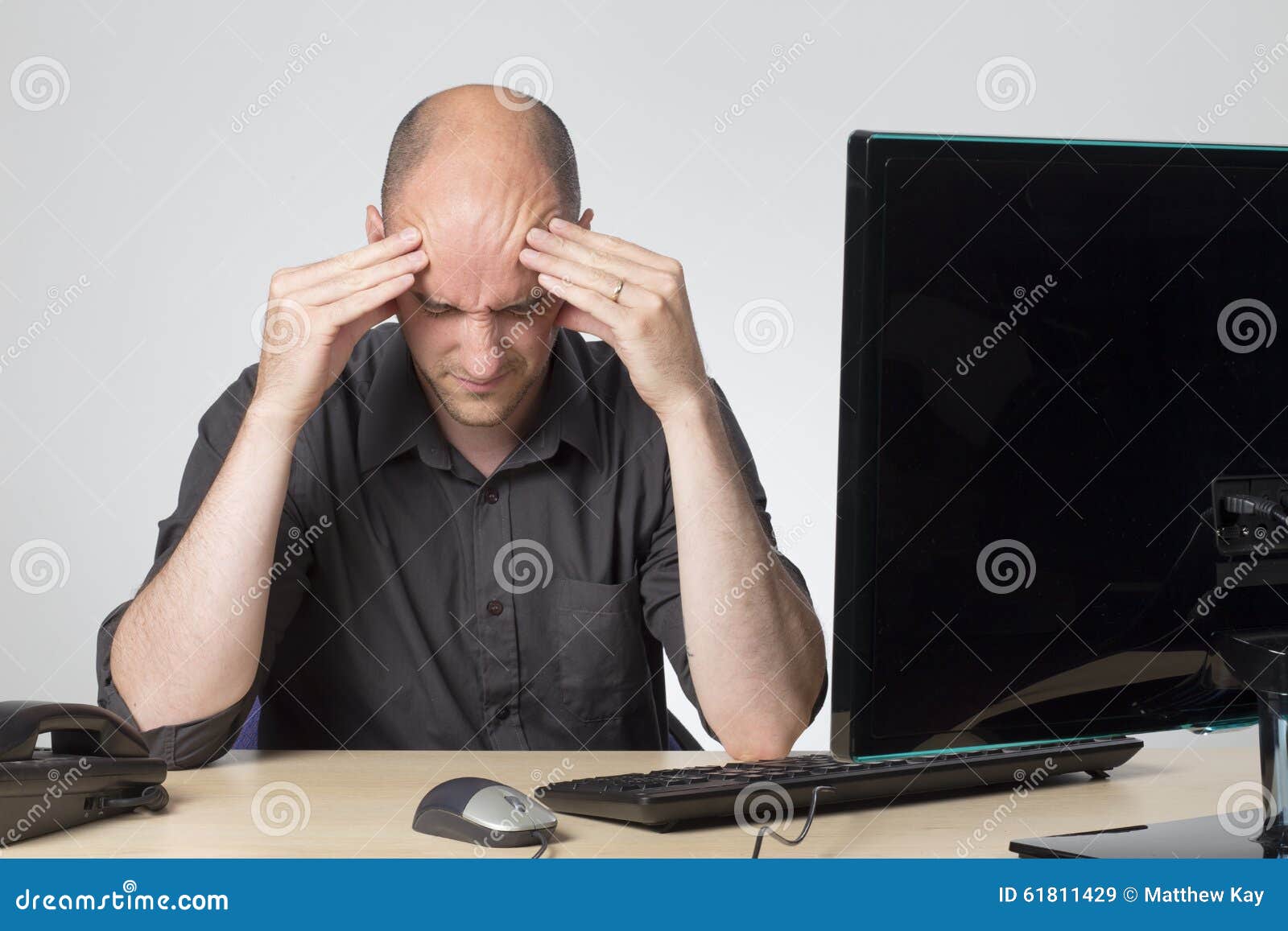 Feeling the pressure stock image. Image of indoors, emotional - 61811429