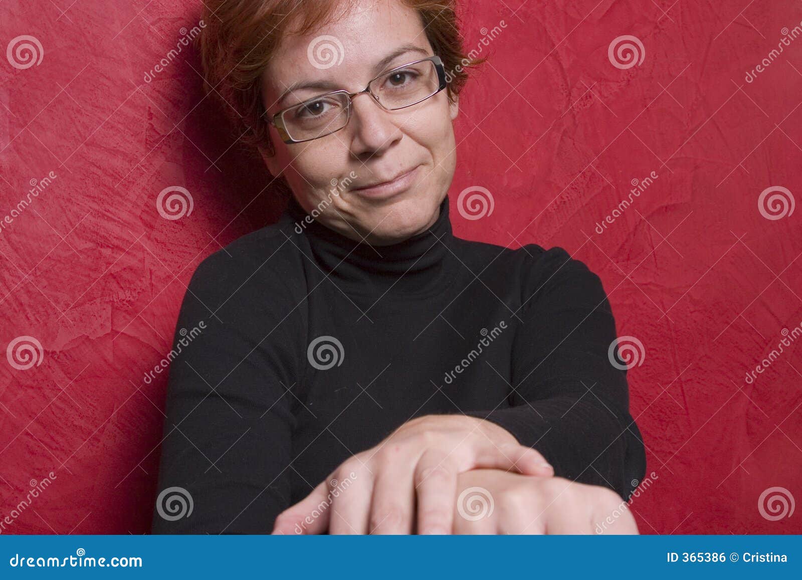 Feeling secure stock photo. Image of smile, confident, woman - 365386