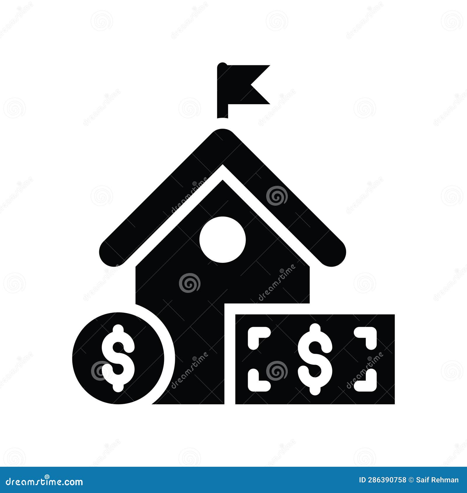 Fees Vector Solid Icon Style Illustration. EPS 10 File Stock ...