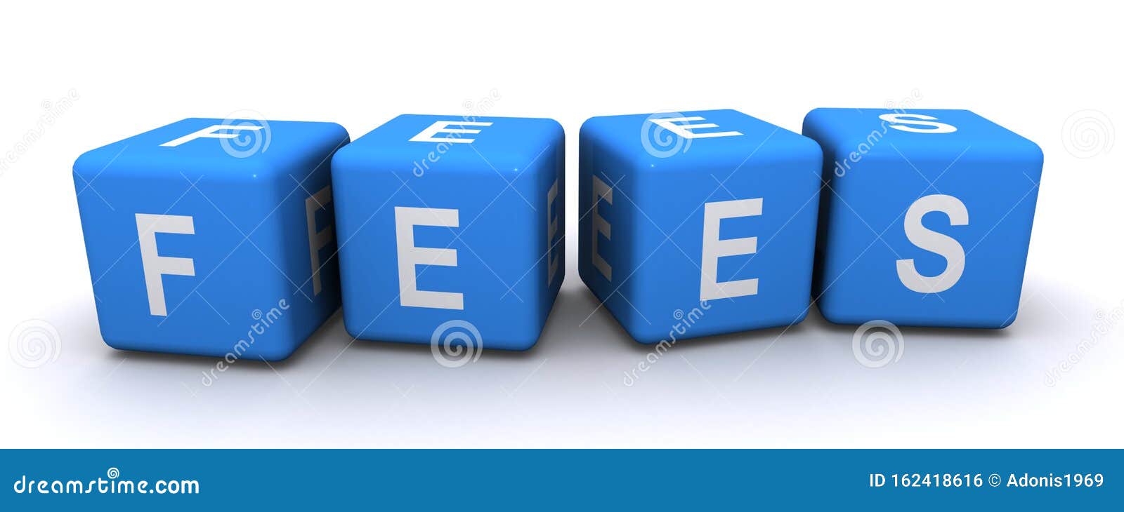 Fees word blocks stock illustration. Illustration of tuition - 162418616