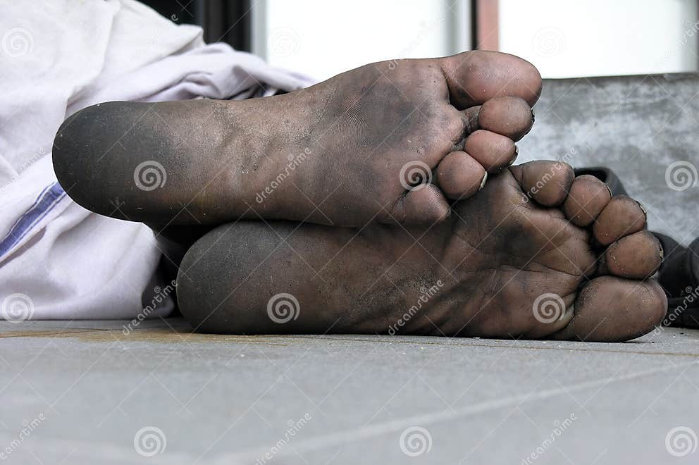 Feet stock photo. Image of perspective, poor, careless - 2486308