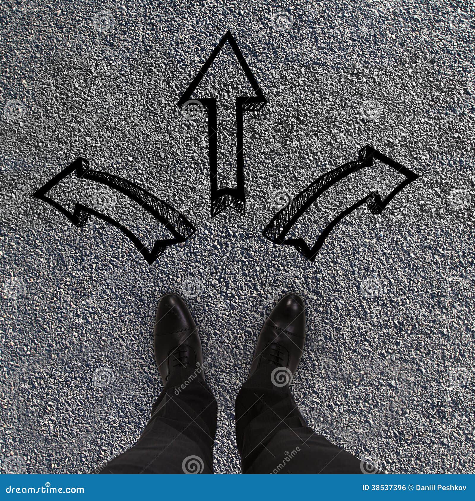 Feet and arrows stock photo. Image of lead, career, forward - 38537396