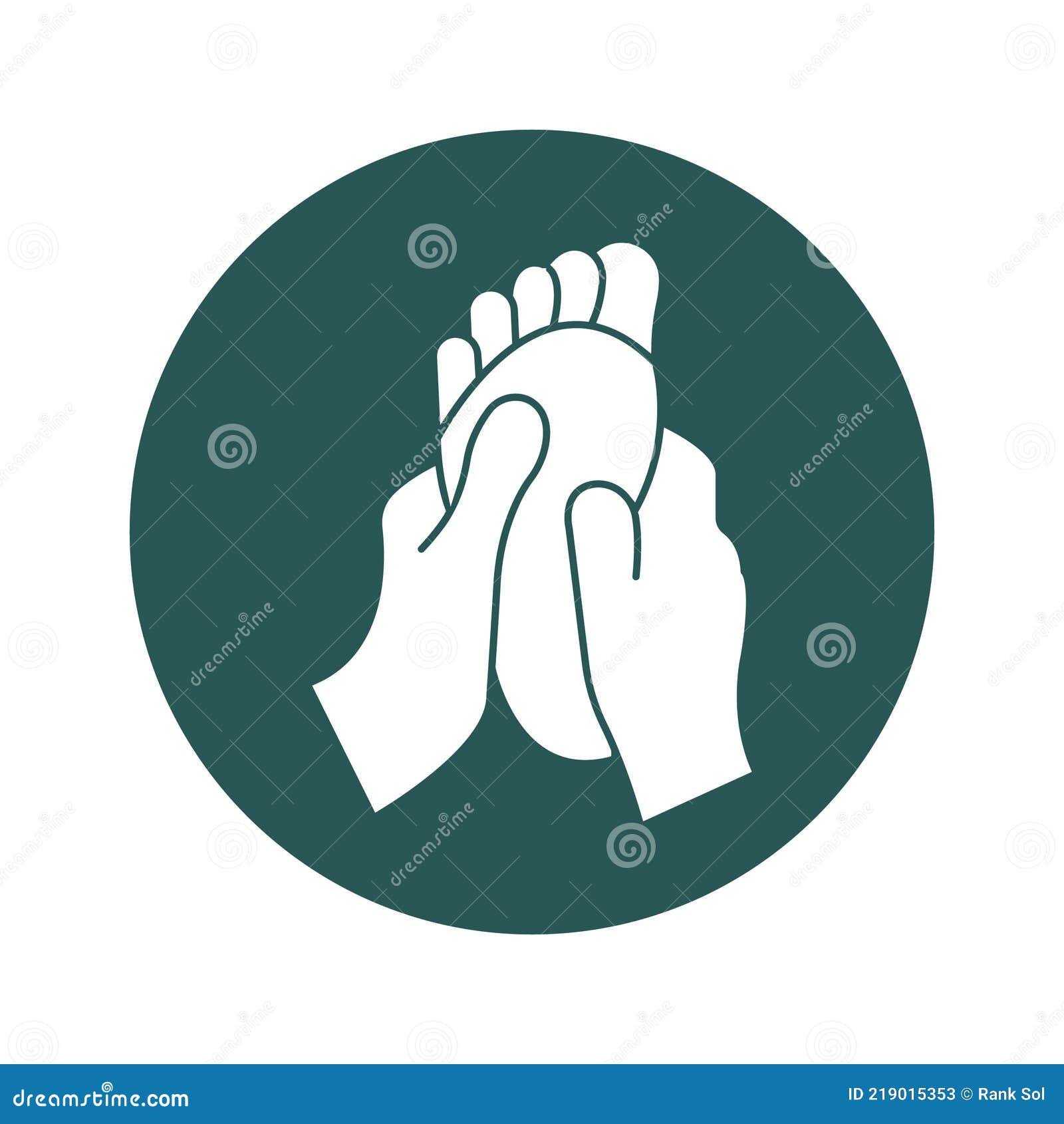 Feet Bath Isolated Vector Icon Which Can Easily Modify or Edit Stock ...