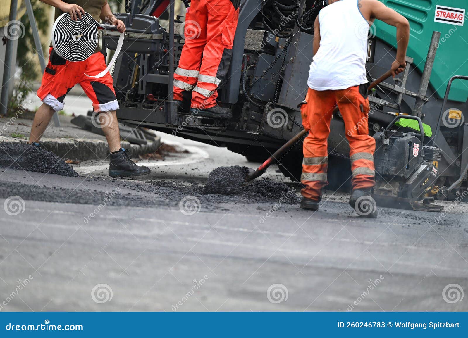 Road Construction Site, Civil Engineering, Asphalting Stock Image ...