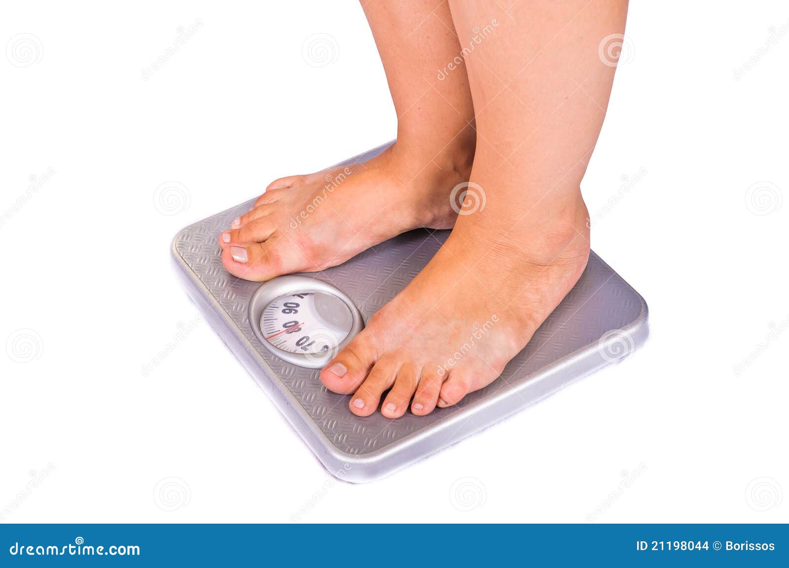 Feet on floor scales stock photo. Image of blue, floor - 21198044