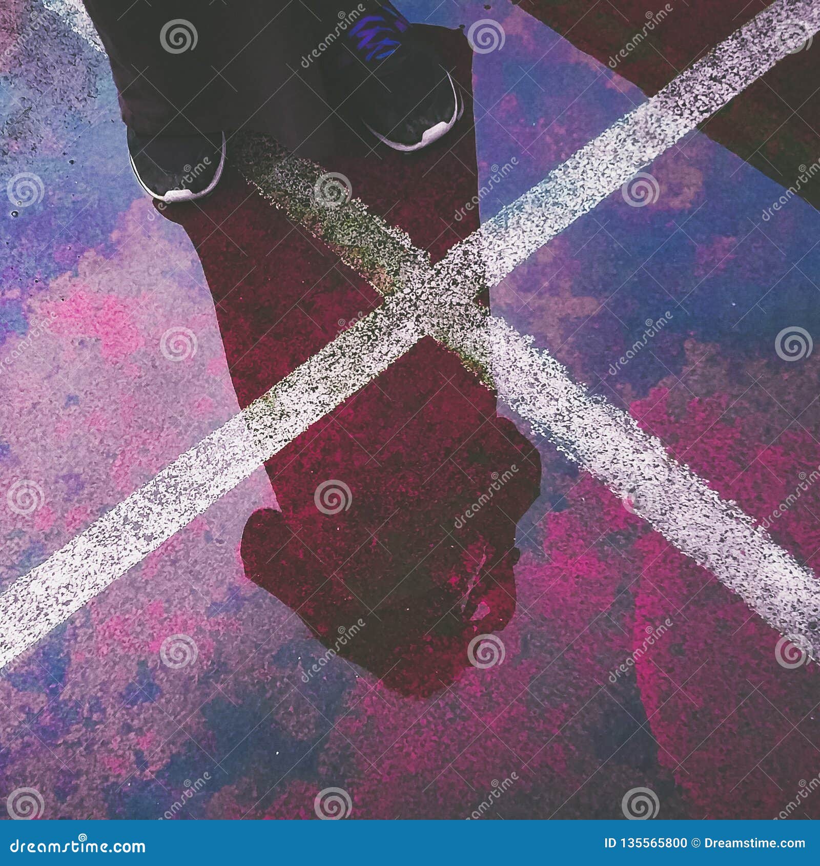 FEET on the GROUND stock photo. Image of ground, touched - 135565800