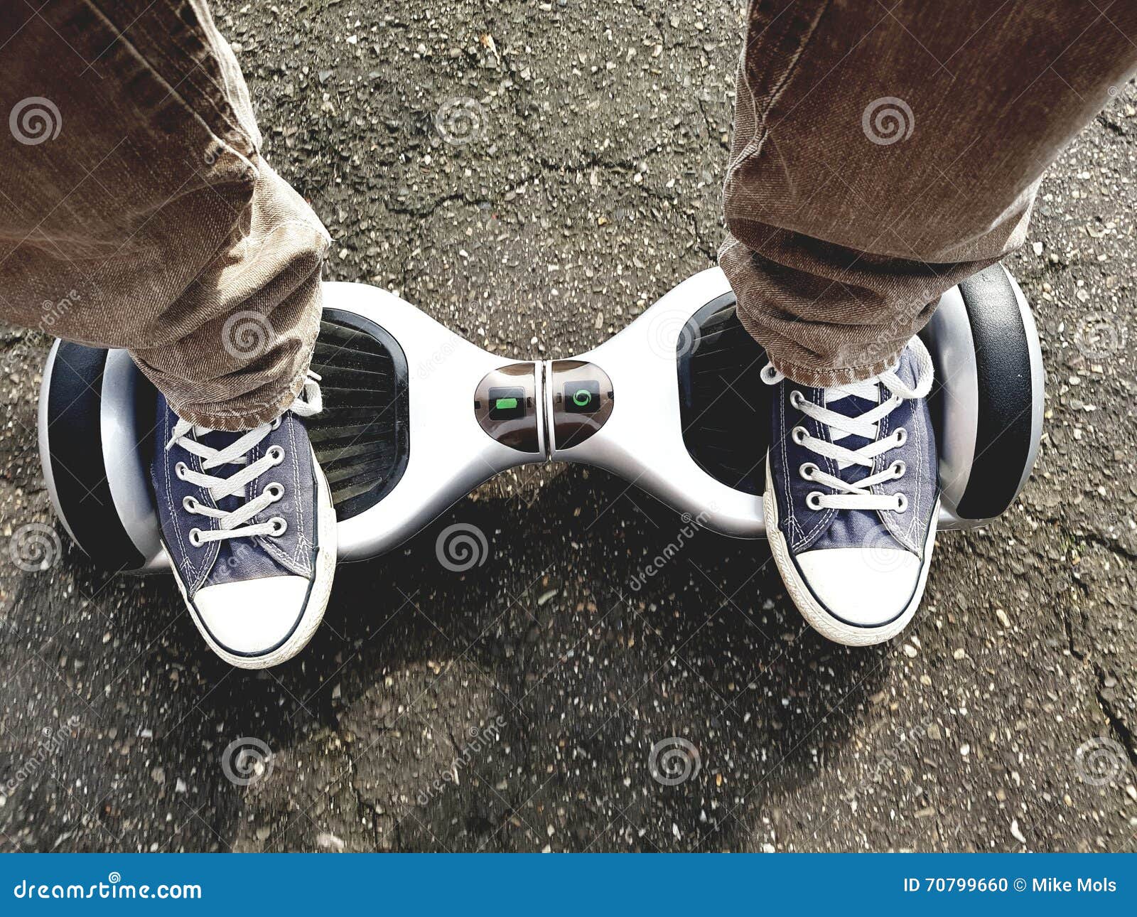 Feet on hoverboard stock photo. Image of standing, balance - 70799660