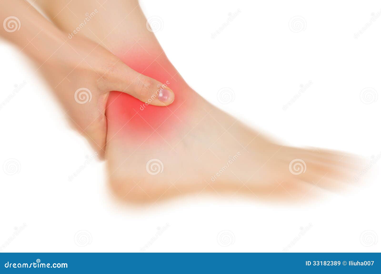 Feet Hurt, Shown Red, Keep Handed Stock Image - Image of women, hand ...