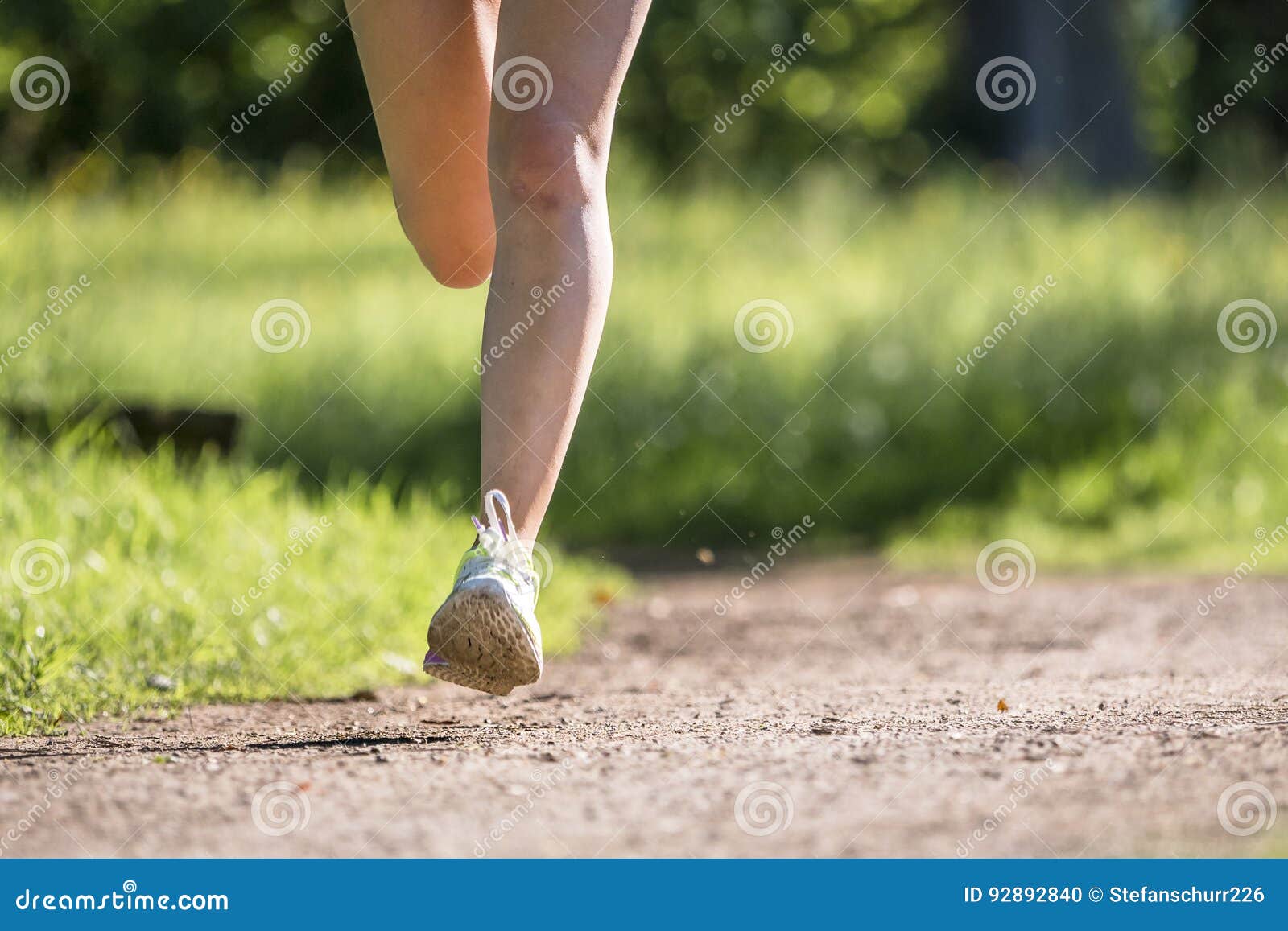 Feet of a jogger stock photo. Image of road, people, outside - 92892840