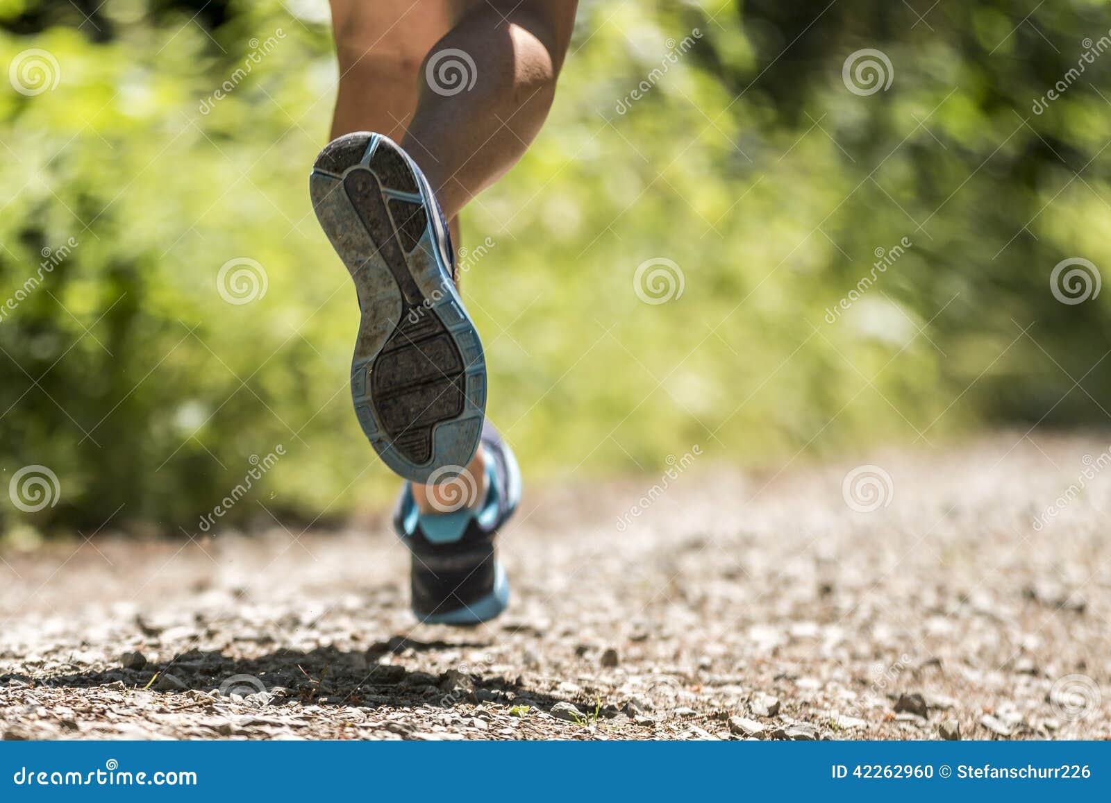 Feet of a jogger stock photo. Image of human, contest - 42262960