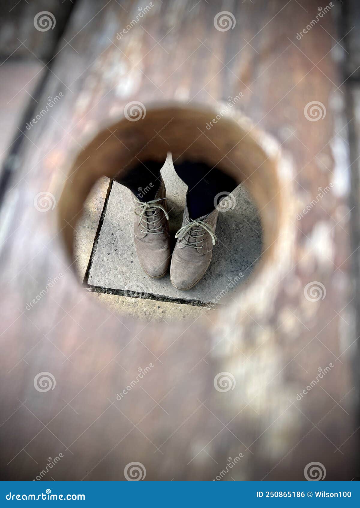 Feet stock photo. Image of pair, feet, boots, hole, boot - 250865186