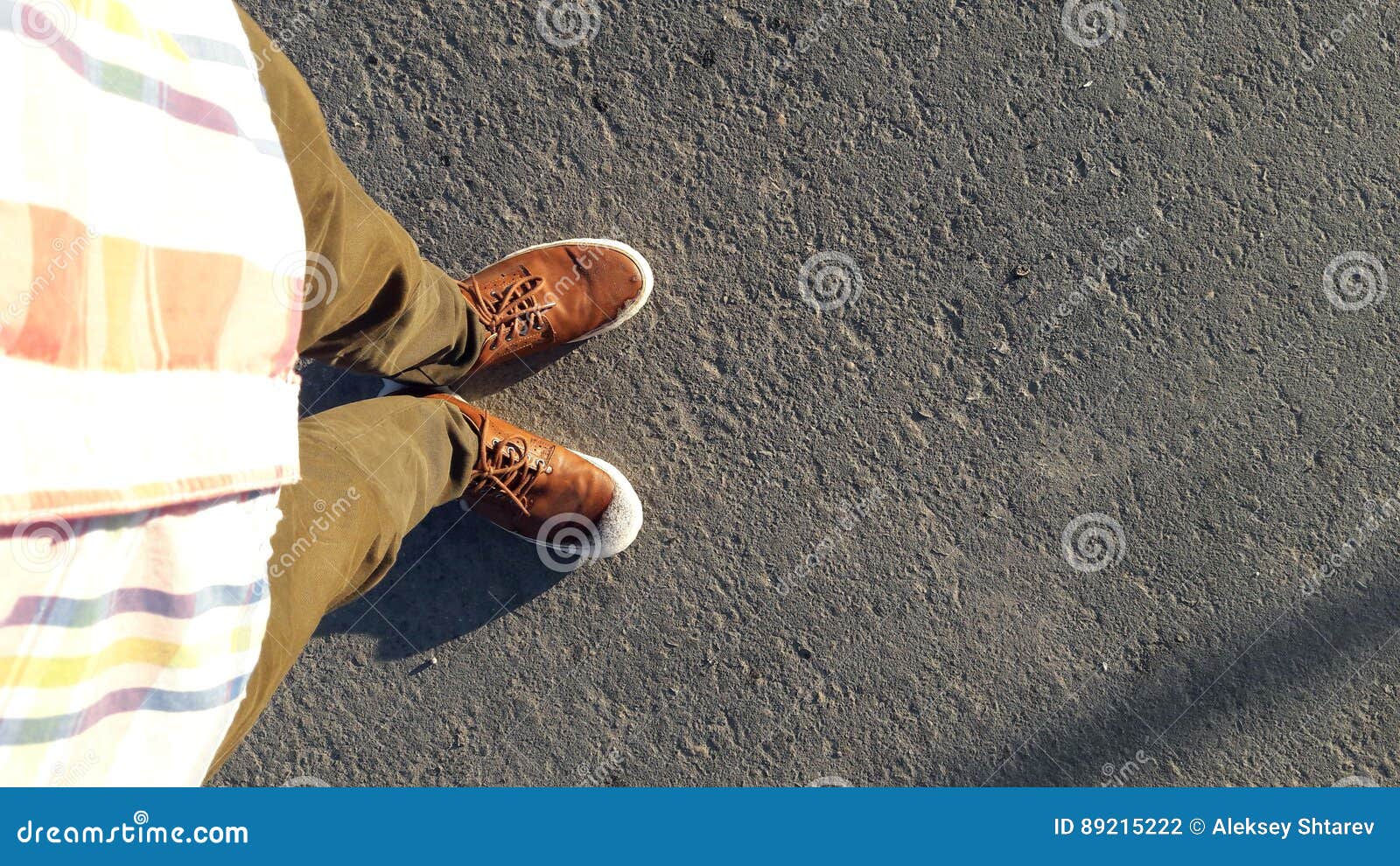 Feet on the pavement stock photo. Image of floor, dirty - 89215222