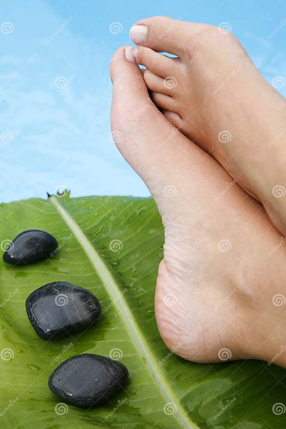 Feet by Pool stock photo. Image of vitality, water, treatment - 2449240