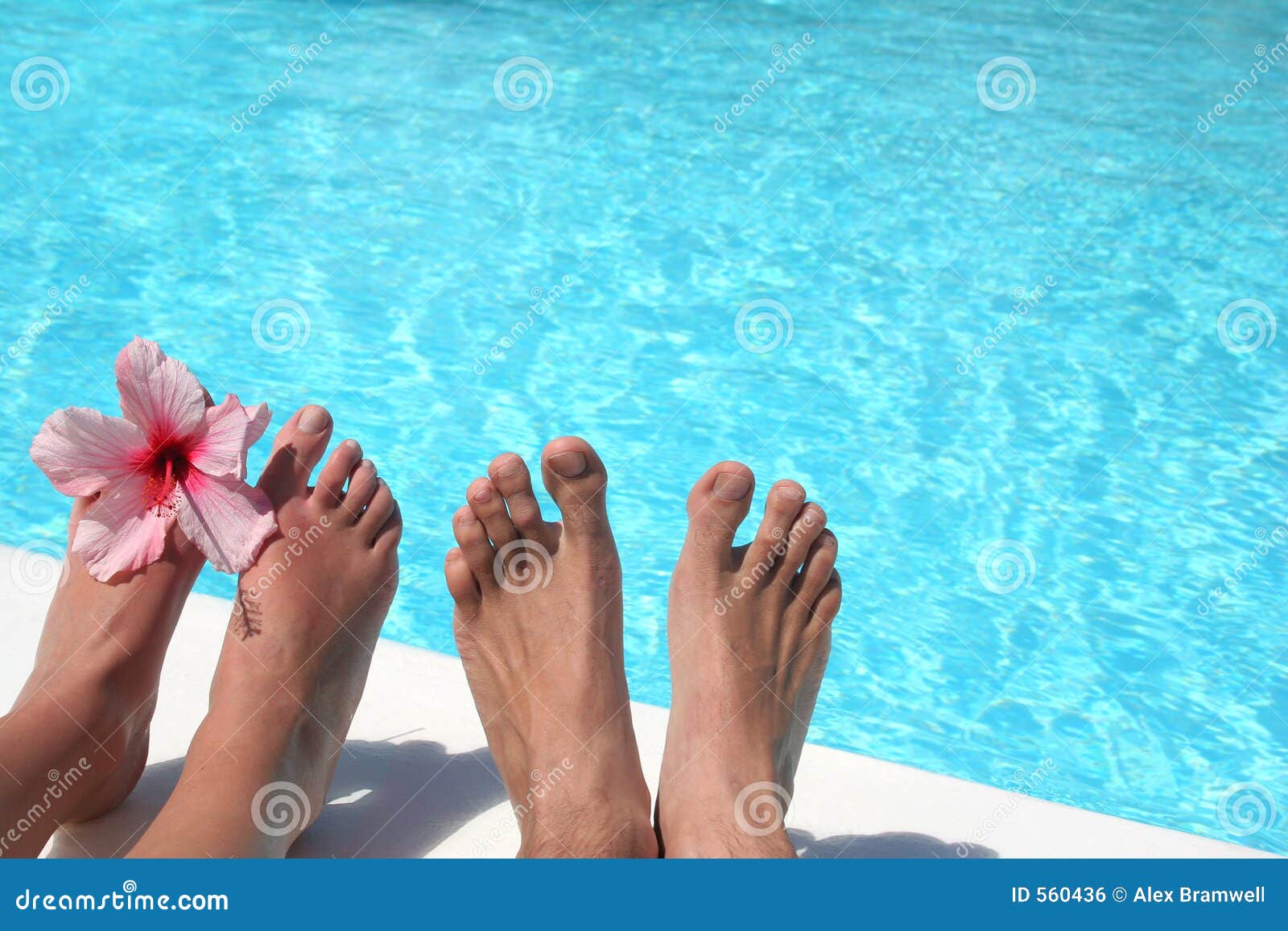 Feet Pool stock photo. Image of relaxation, enjoyment, body - 560436