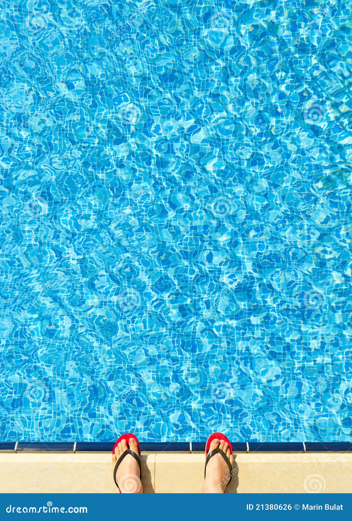 Feet on the poolside stock photo. Image of liquid, enjoyment - 21380626