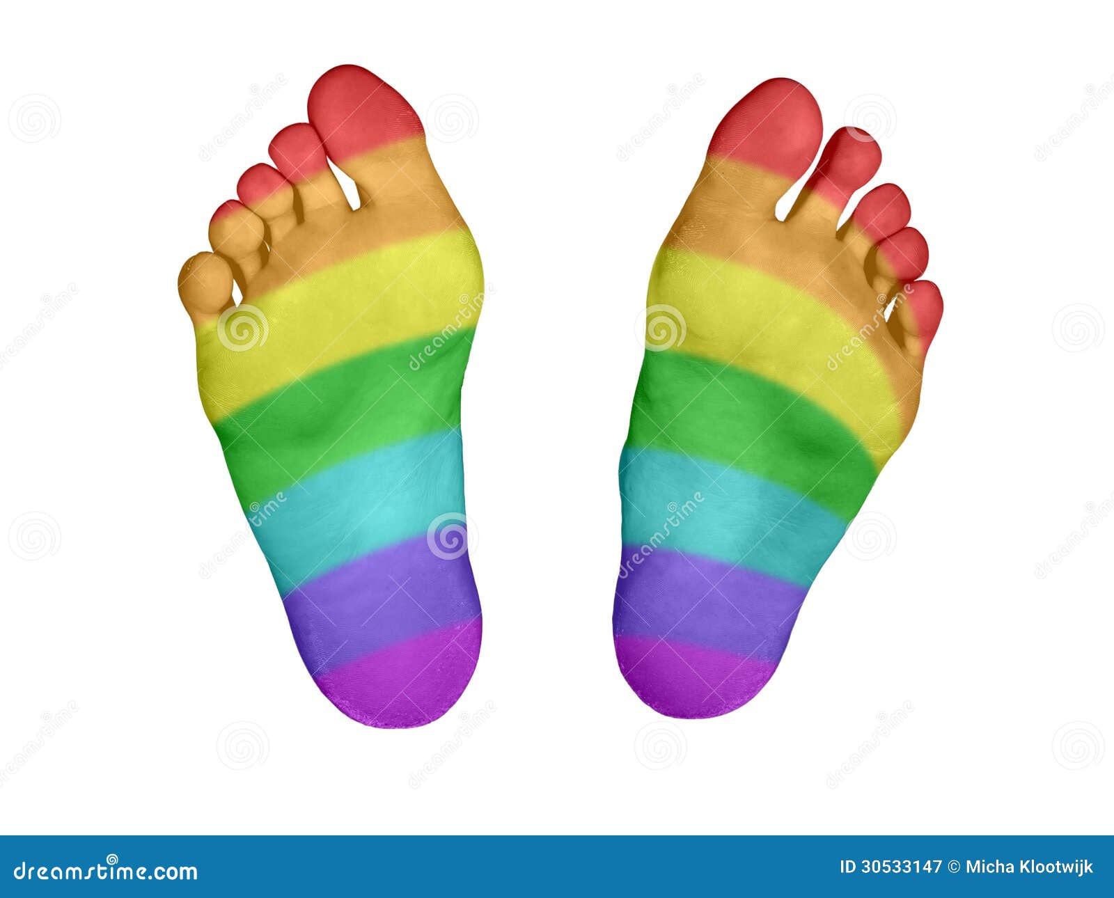 Feet with Rainbow Flag Pattern Stock Image - Image of morgue, corpse ...