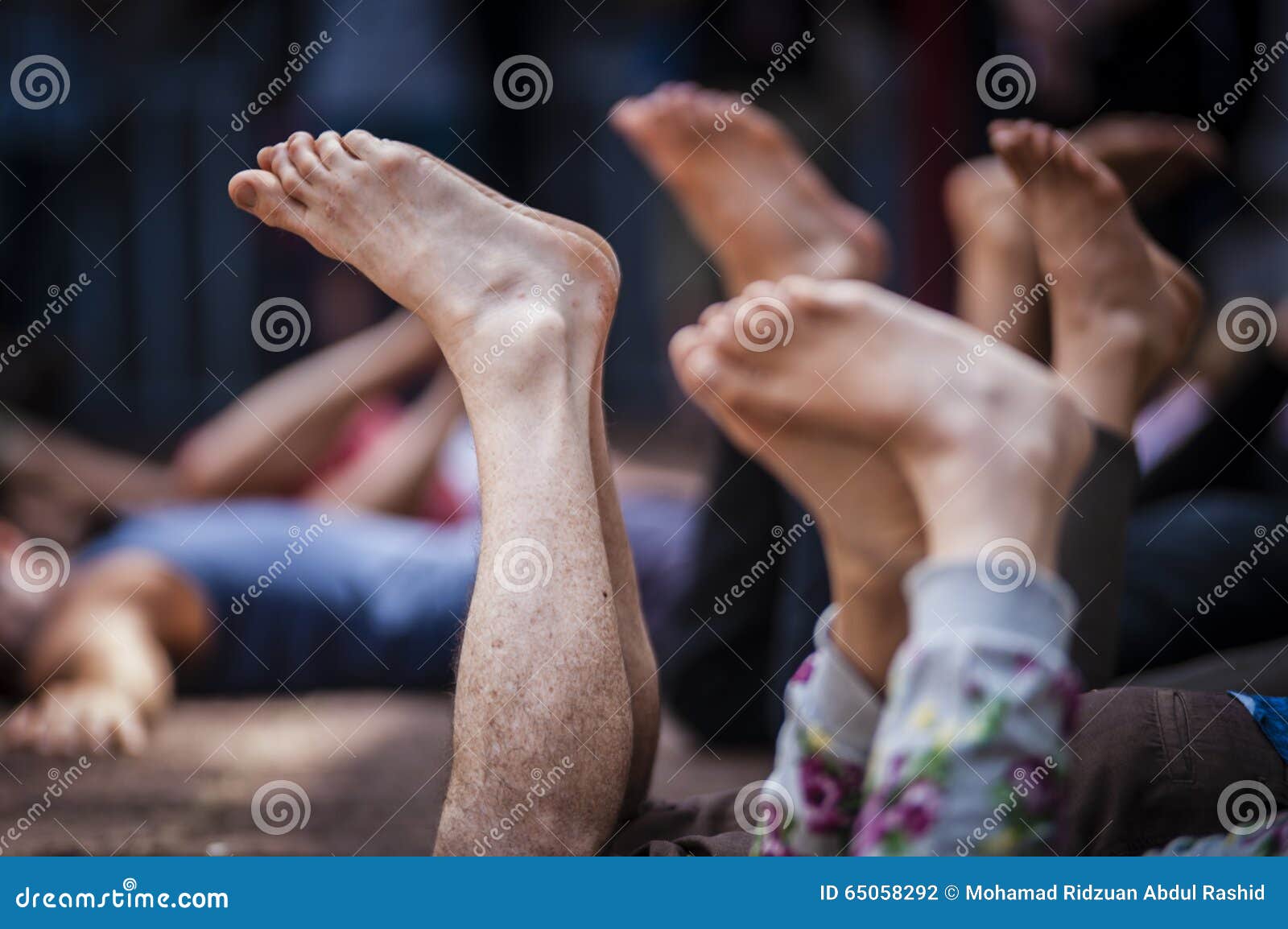 Feet raised up stock photo. Image of sports, health, workout - 65058292