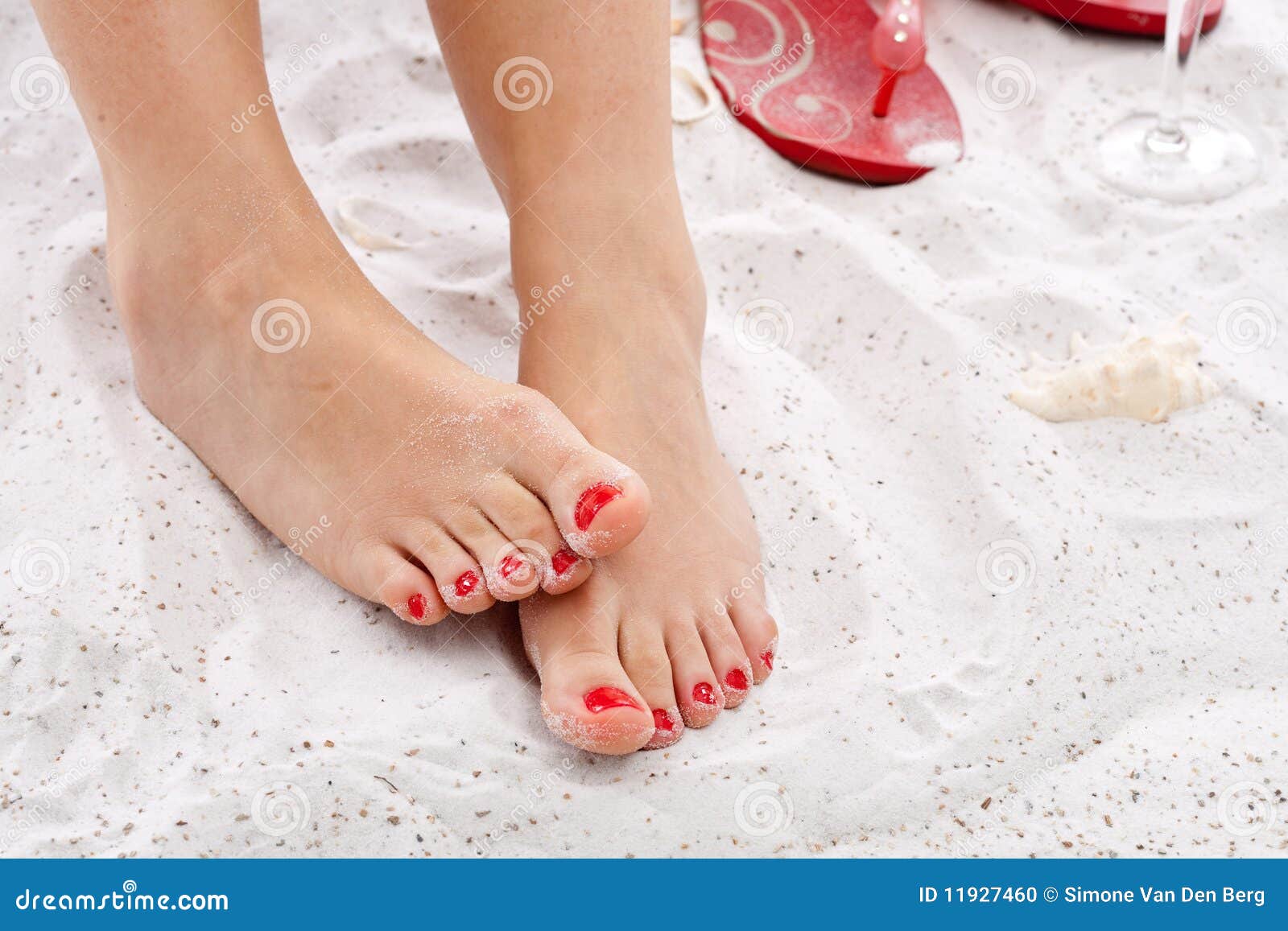 Feet in the sand stock photo. Image of foot, beauty, summer - 11927460