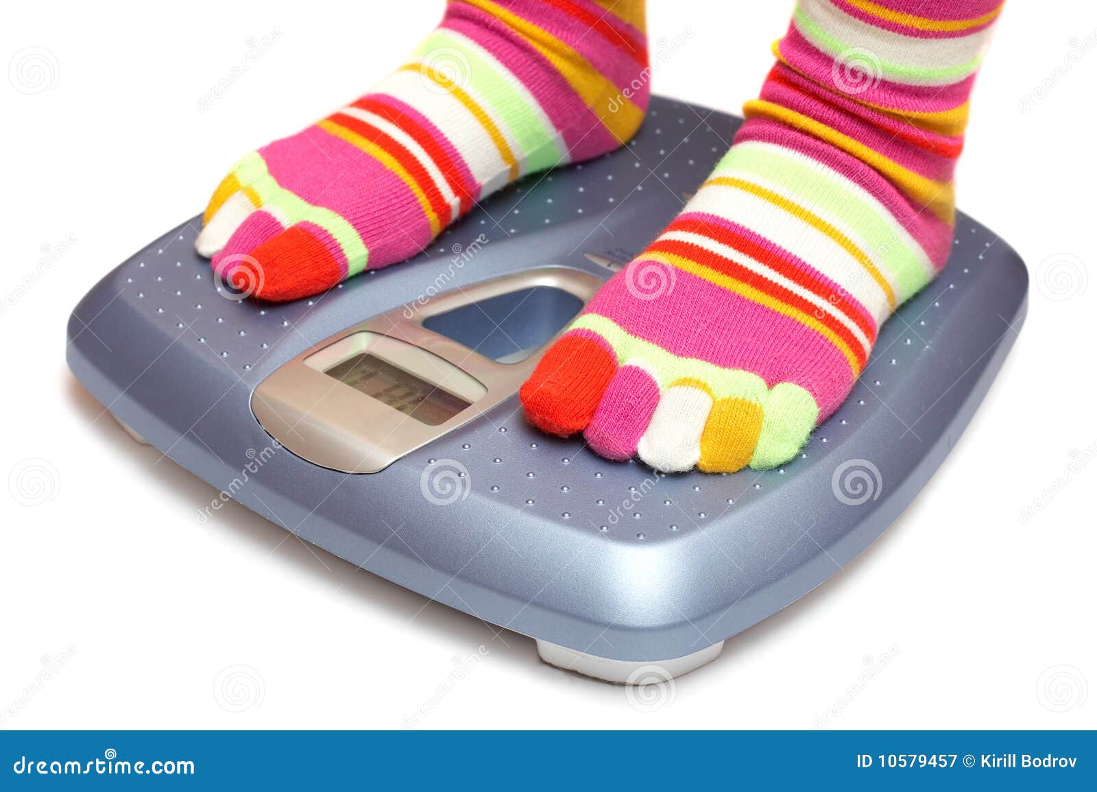 Feet on a scale stock image. Image of measure, diet, health - 10579457