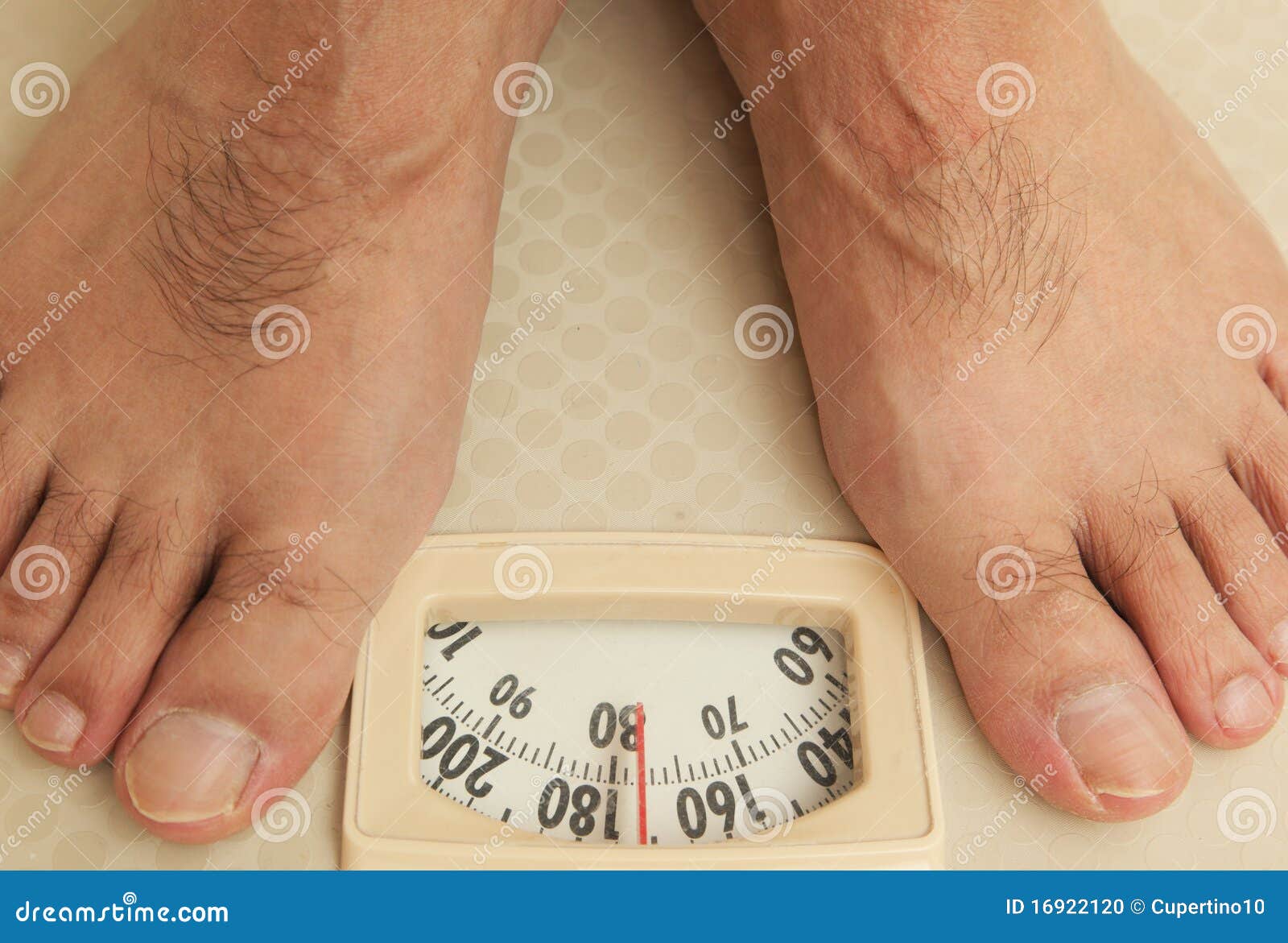 Feet on scale stock photo. Image of diet, measuring, body - 16922120