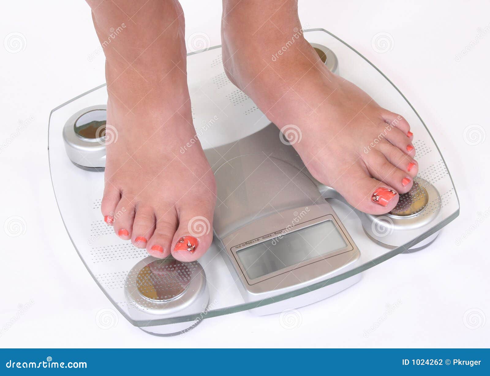 Feet On Scale Close Up Stock Photography - Image: 1024262