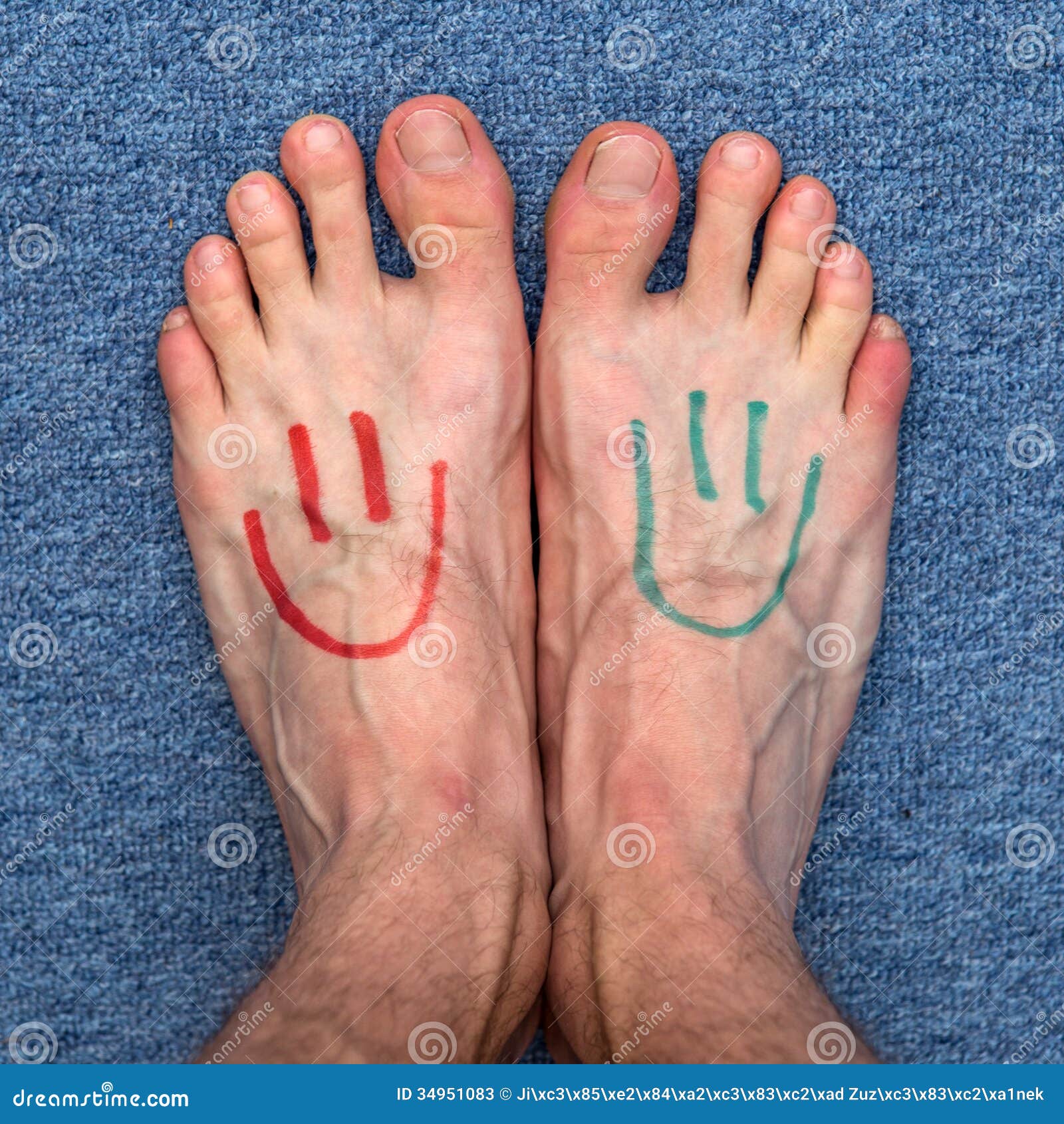 Feet smileys stock image. Image of face, funny, happy - 34951083