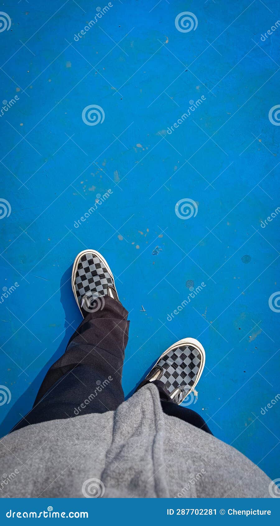 Feet are Stepping with Slip on Shoes Stock Image - Image of shoes, walk ...