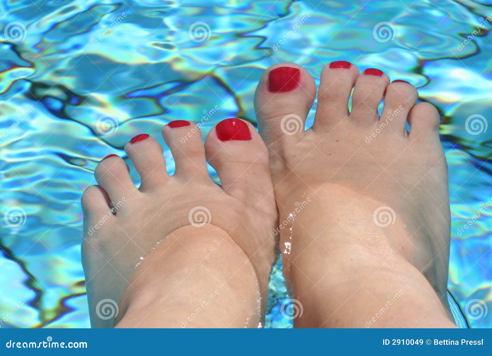 Feet in the swimming pool stock image. Image of pool, summer - 2910049