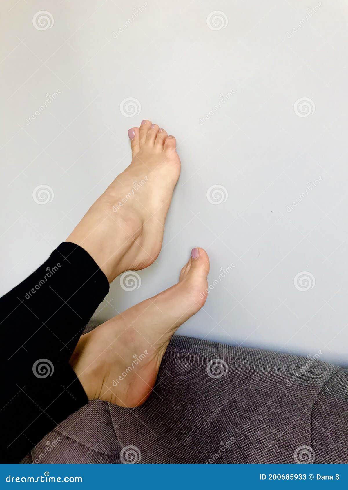 Feet on the wall stock image. Image of wall, footwear - 200685933