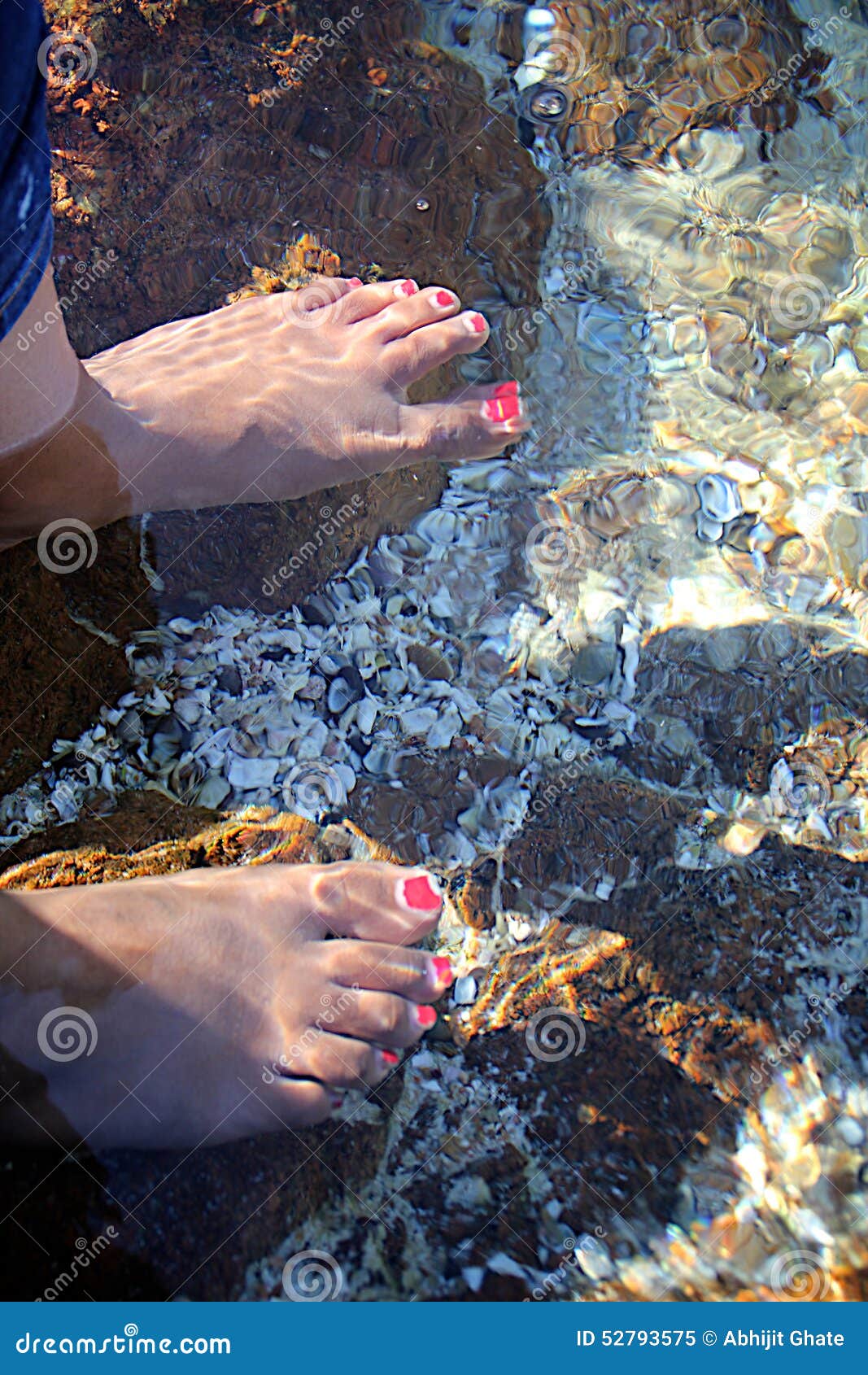 Feet in water stock image. Image of purity, clarity, human - 52793575