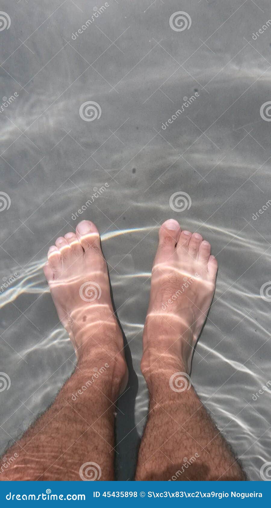 Feet in water stock photo. Image of water, inside, feet - 45435898