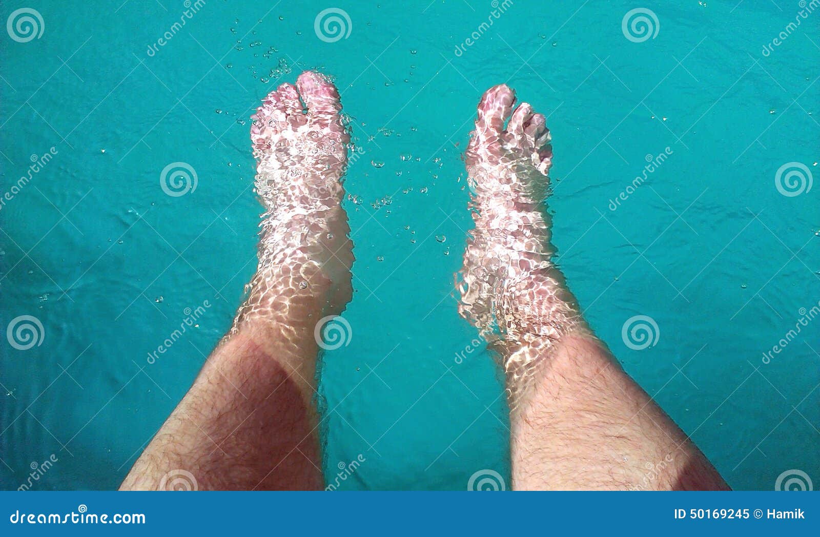 Feet in water stock image. Image of clean, summer, pool - 50169245