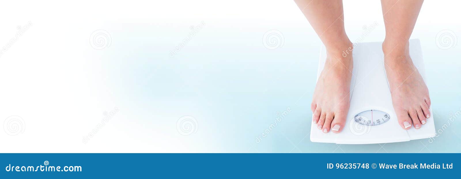 Feet on weighing scales stock photo. Image of adult, active - 96235748