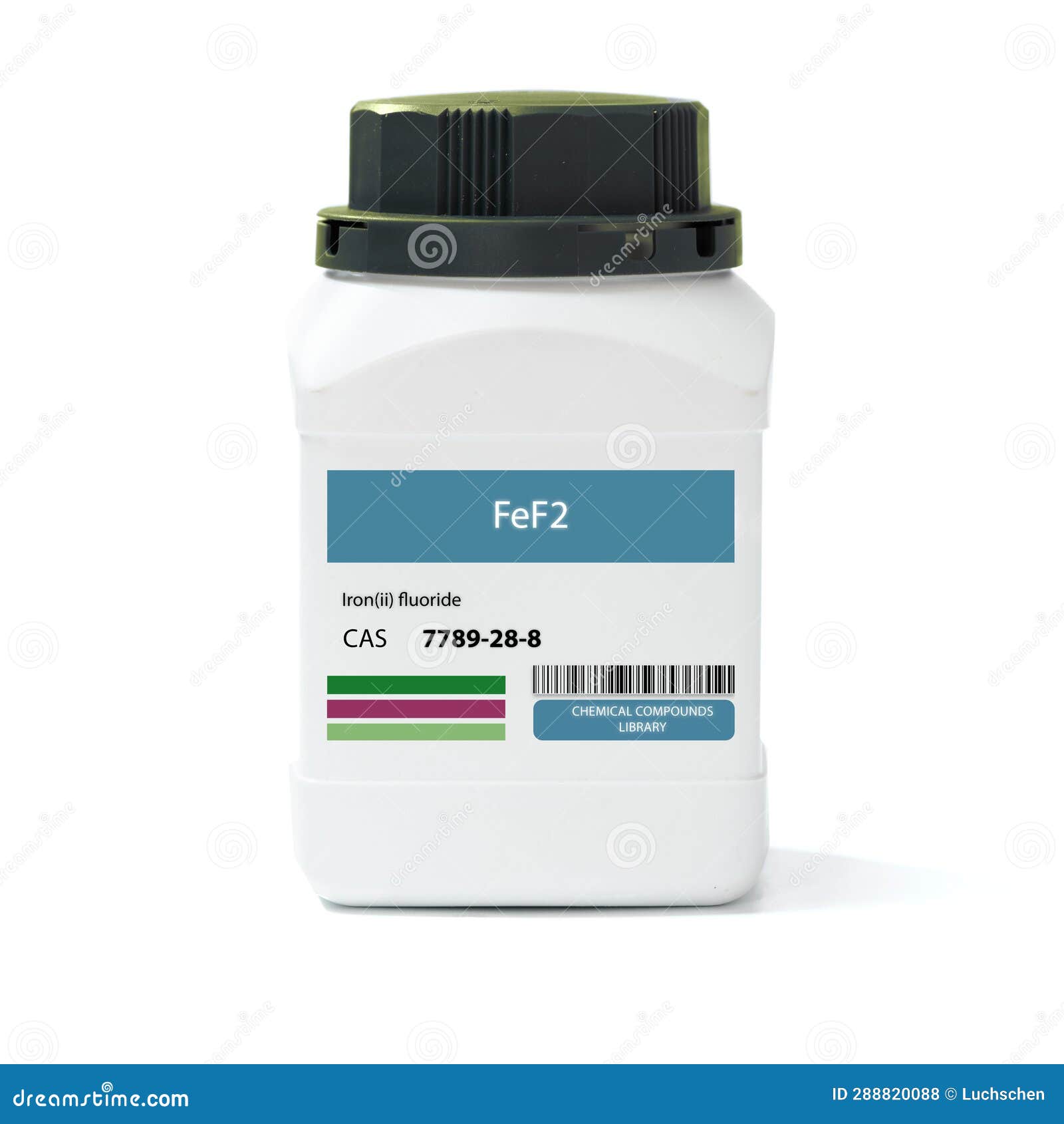 FeF2 - Iron Fluoride stock photo. Image of laboratory - 288820088