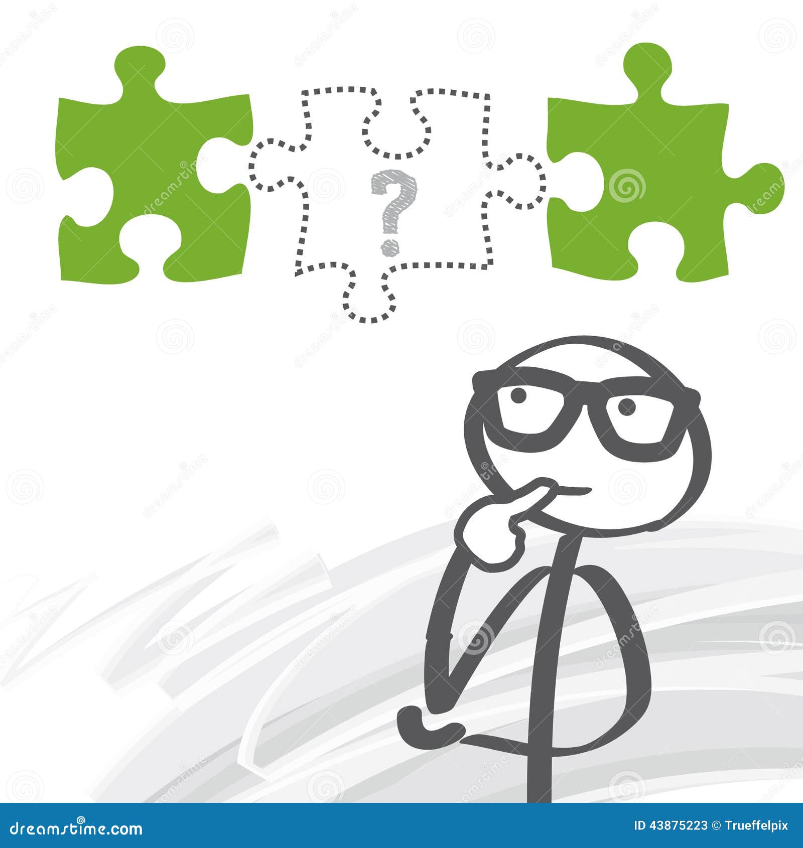 Fehlendes Puzzlespiel Piece_gb Stock Abbildung - Illustration von ...