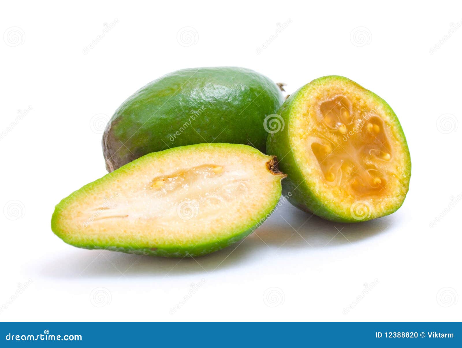 Feijoa stock photo. Image of vegetarian, tropical, fruit - 12388820
