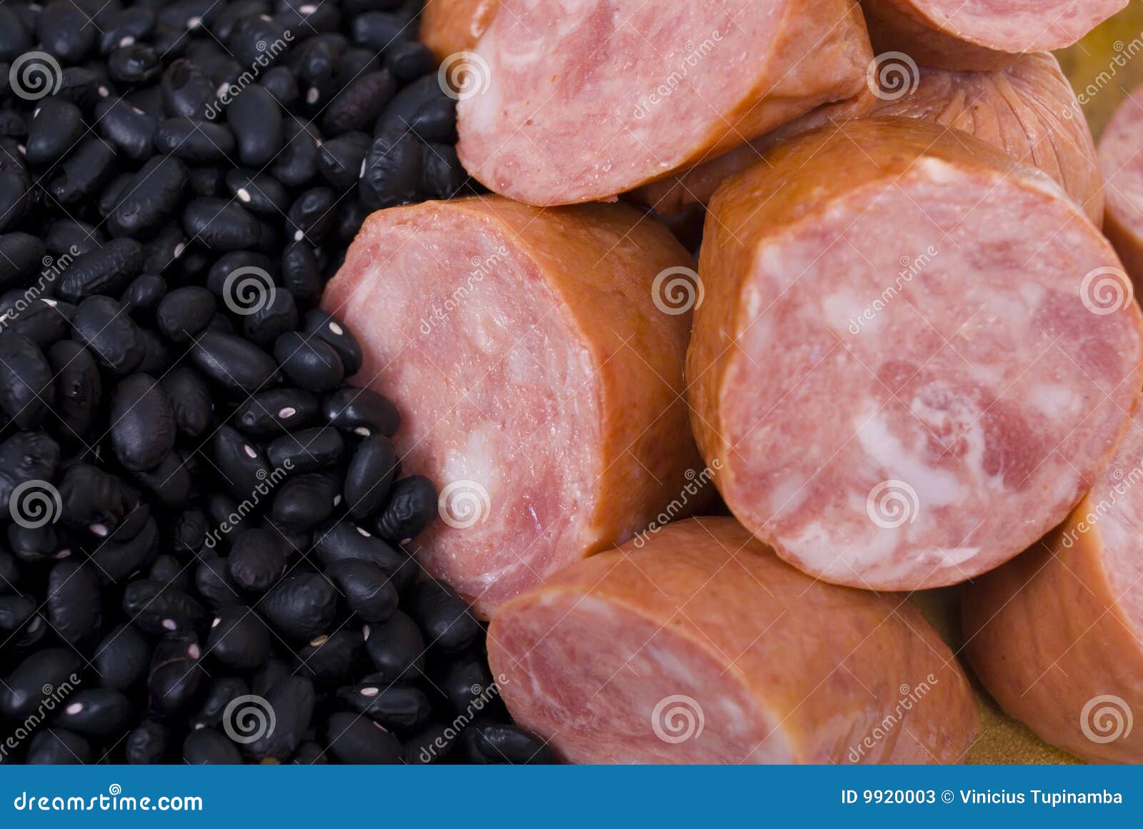Feijoada Ingredients stock image. Image of beans, cuisine - 9920003
