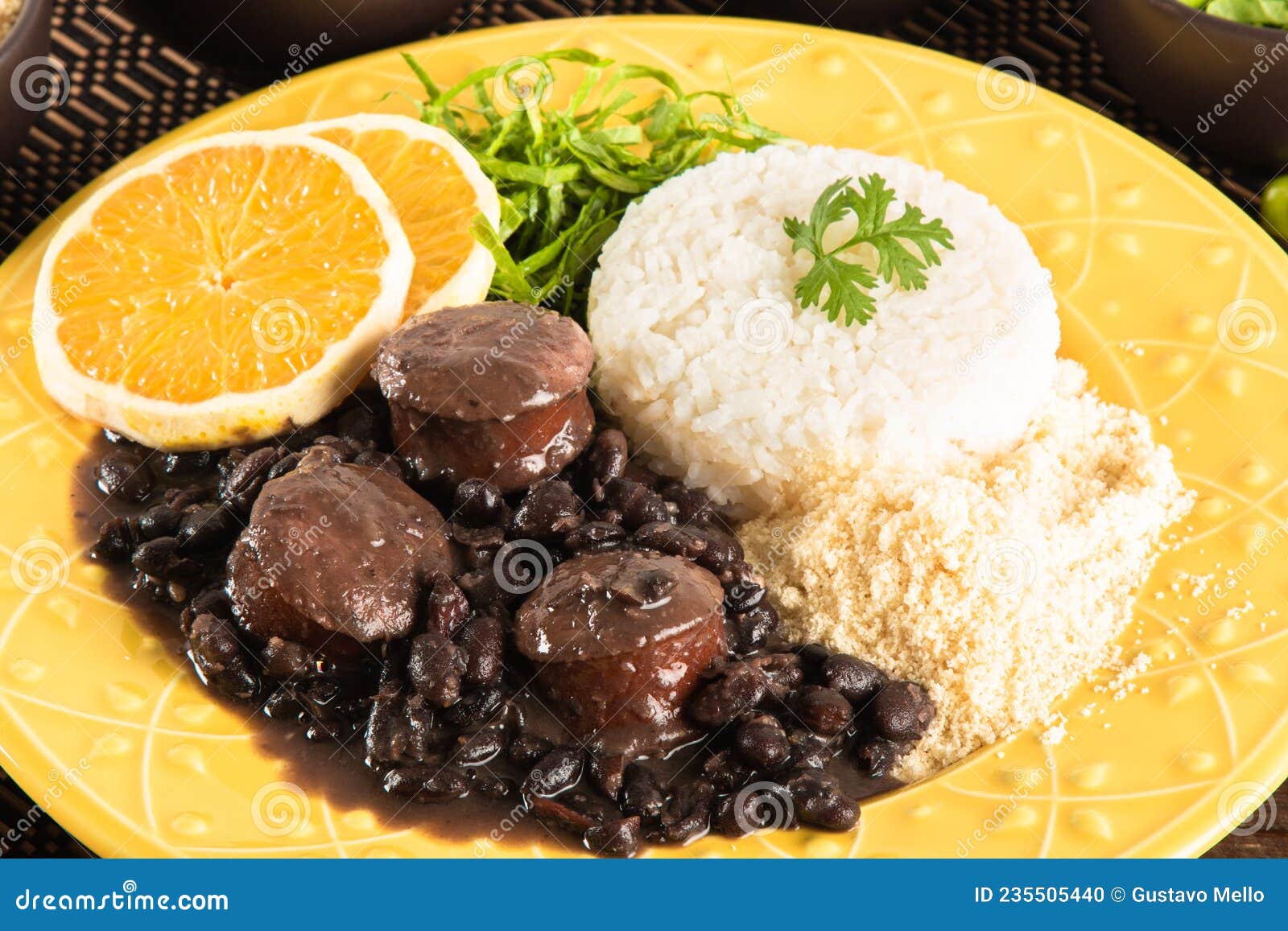 Feijoada Typical Brazilian Food. Traditional Brazilian Food Made With ...