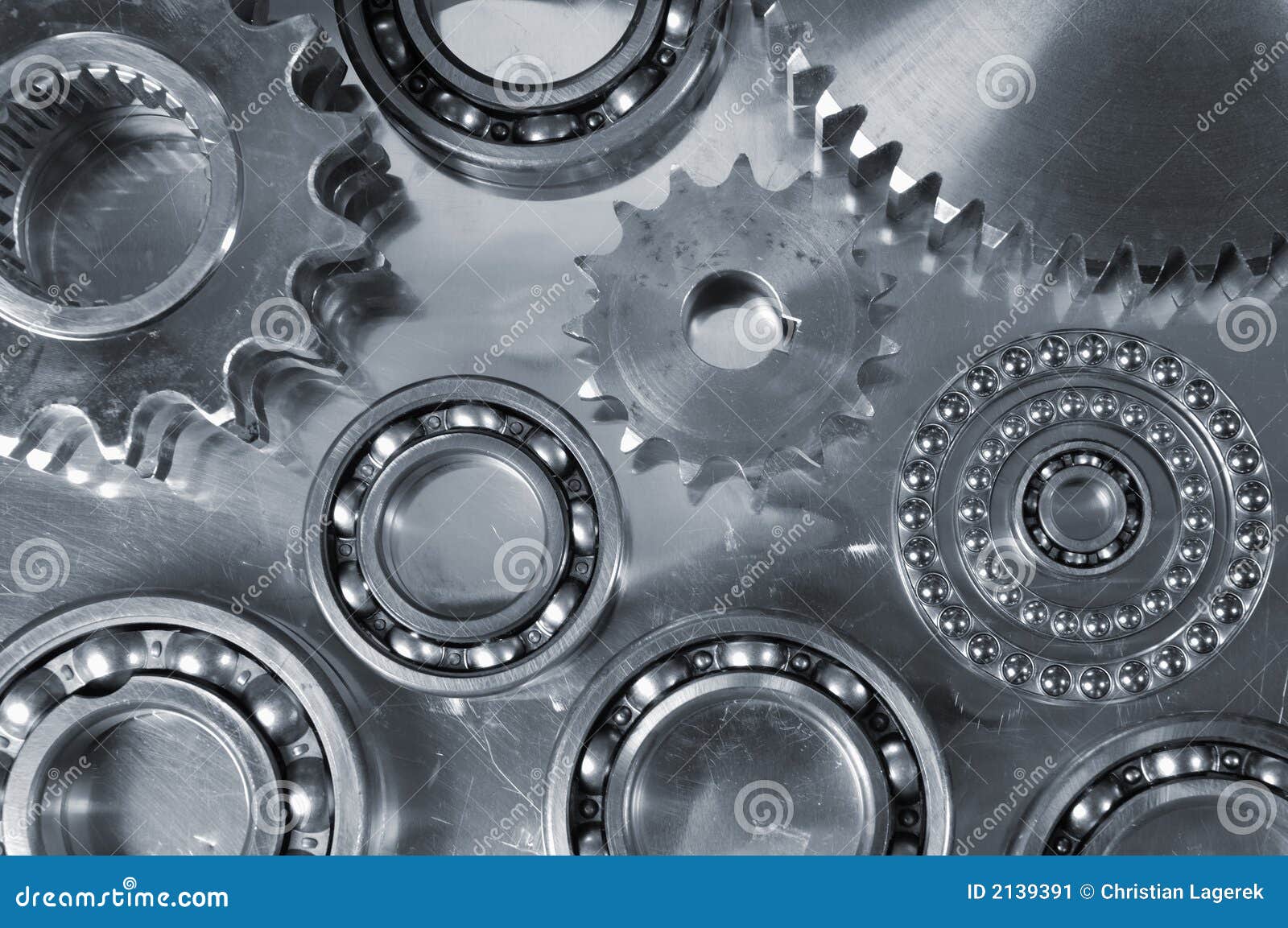 Fein-mechanische Lager stockbild. Bild von geometrisch - 2139391