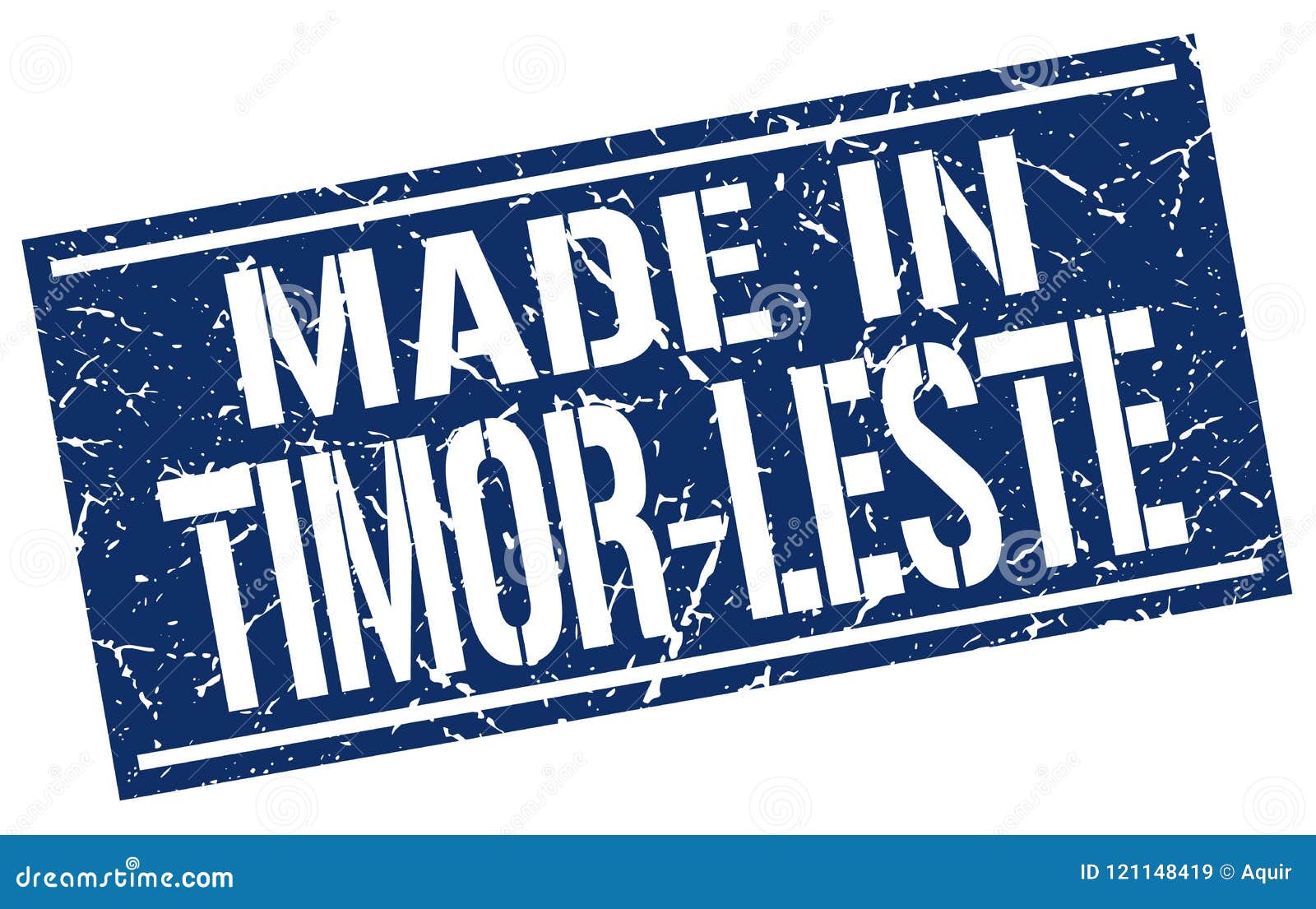 Feito No Selo De Timor Leste Ilustração do Vetor - Ilustração de retro ...