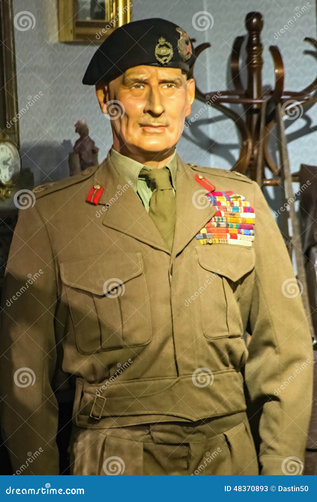 Feld-Marschall Bernard Law Montgomery Redaktionelles Stockfoto - Bild ...