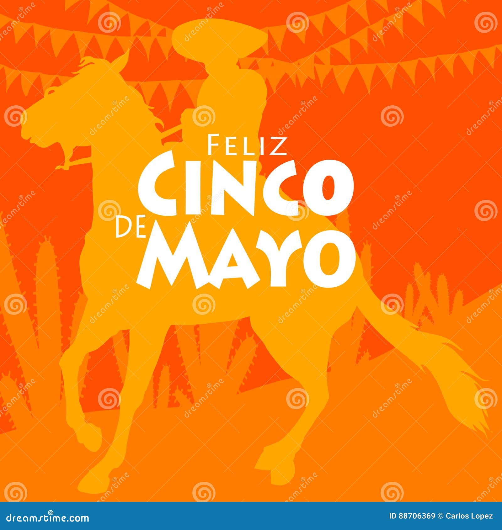 Feliz Mayo - Happy May In Spanish, Hand Drawn Latin Spring Month ...